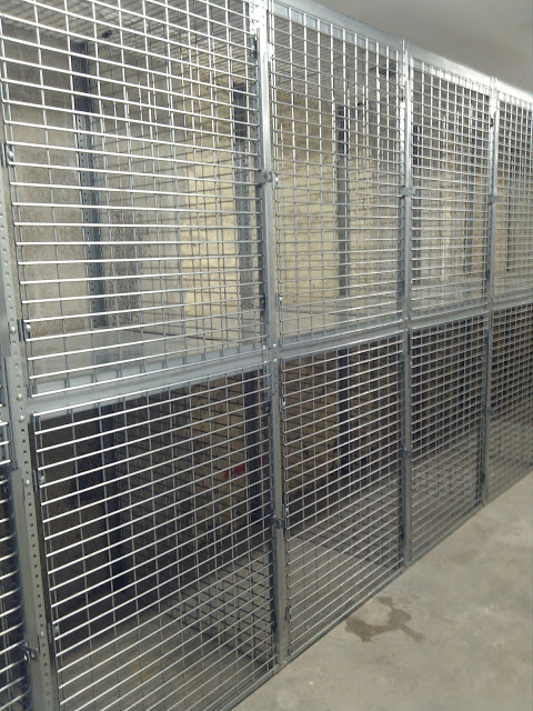 Tenant Storage Cages Highland Park - LockersUSA.com