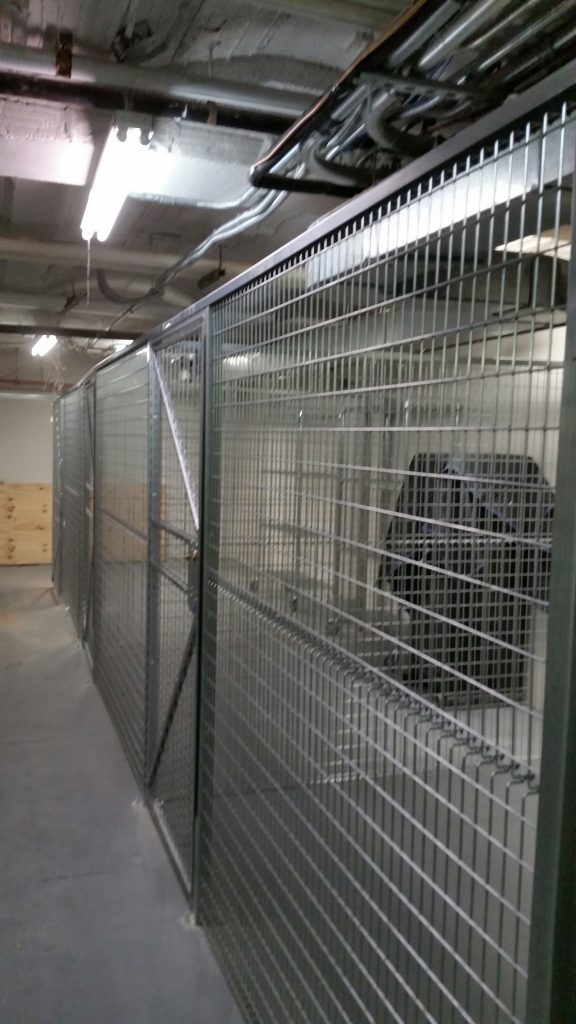 Tenant Storage Cages Long Island City - LockersUSA
