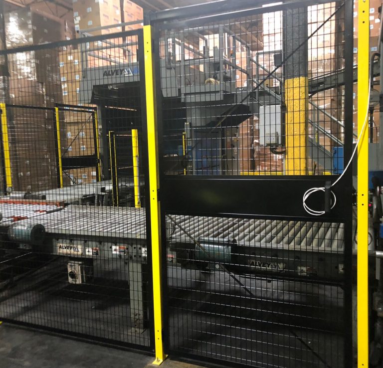 Conveyors Machine Guarding Safety Fence NJ - LockersUSA.com