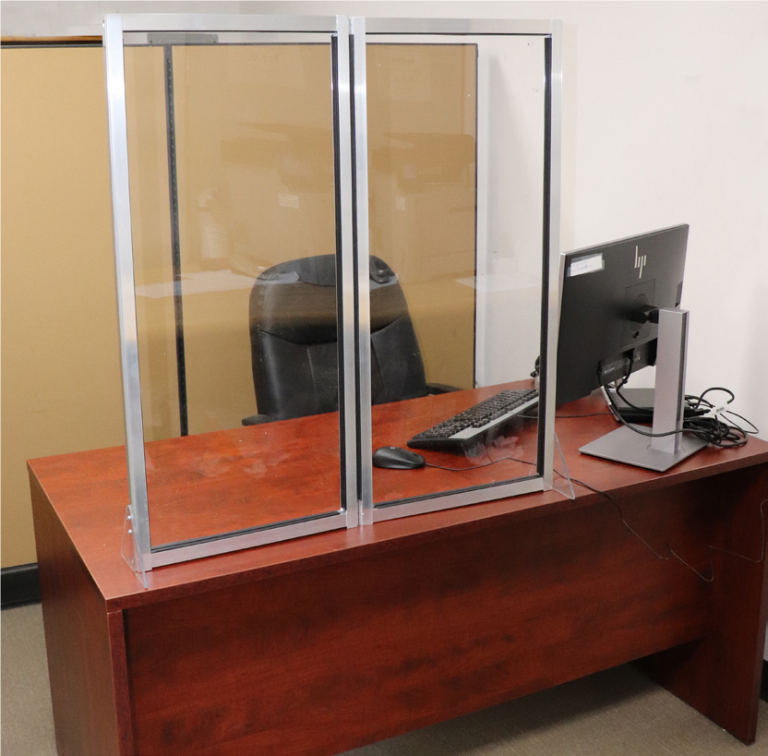 Plexiglass Barriers desks NJ Archives - LockersUSA