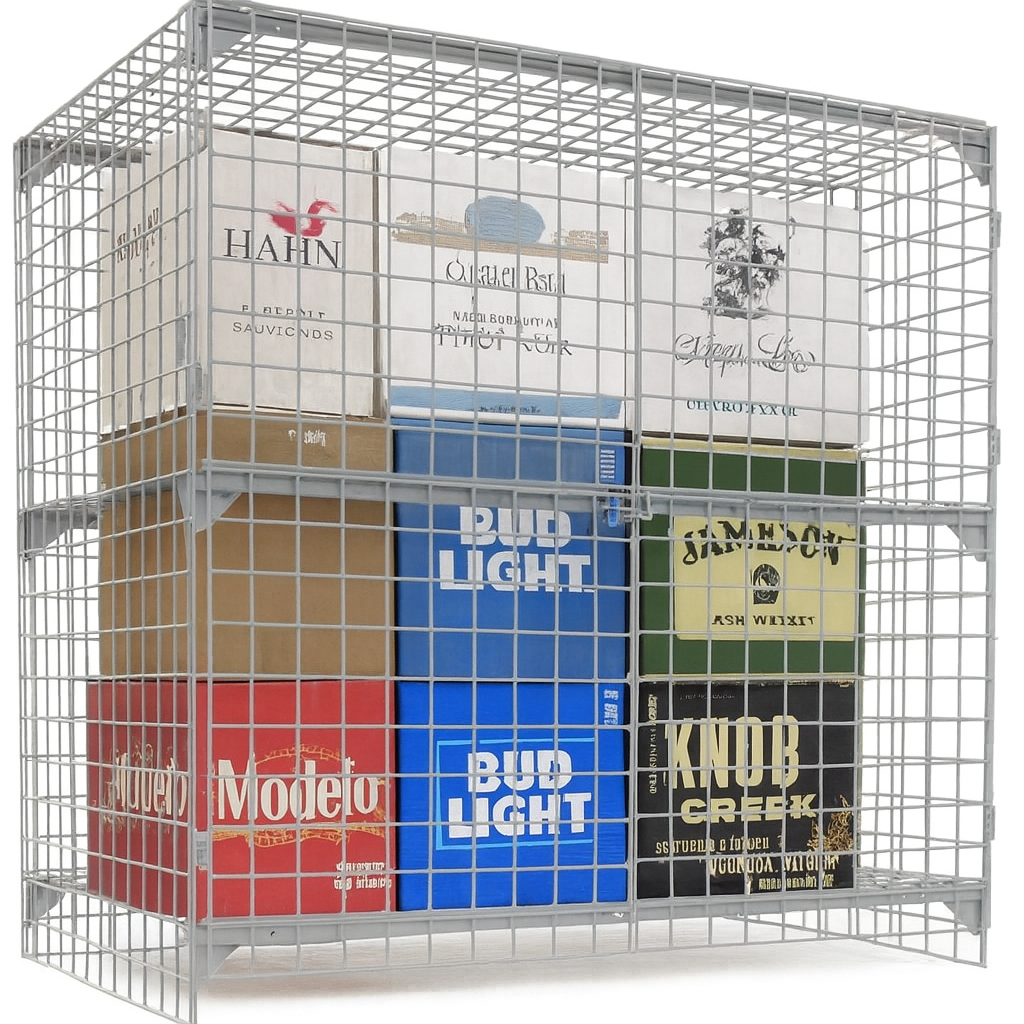Liquor Storage Cage NYC